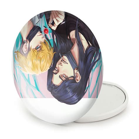 قیمت و خرید آینه جیبی خندالو طرح چیفویو و باجی انیمه توکیو ریونجرز مدل