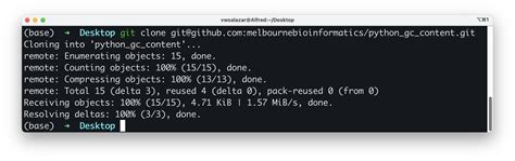 Version Control With Git Cloning A Repository