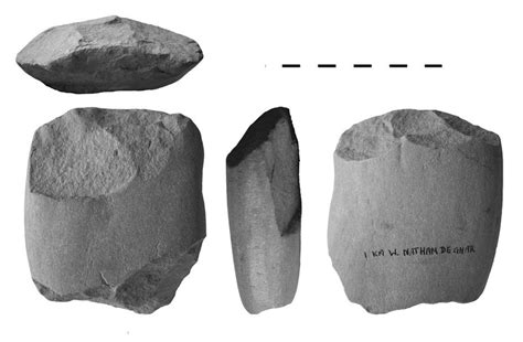 6 Quadrangular Flat Cobble Tool From Nathan De Ghar In The Janauri