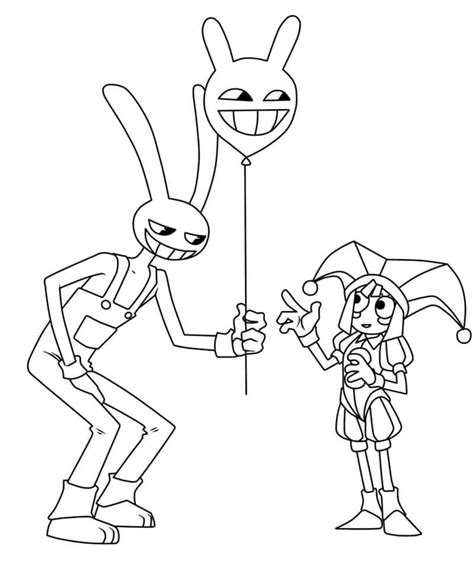 Printable The Amazing Digital Circus Coloring Pages Printablelib