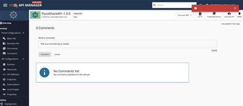 Error When Creator User Adds Comment To Api In Publisher · Issue 10544 · Wso2product Apim · Github