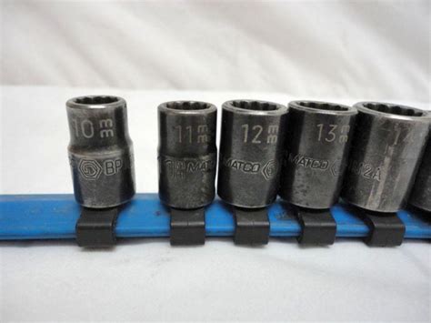 Find MATCO Impact Socket Set Metric Mm Thru Mm Drive No Reserve In Colorado Springs