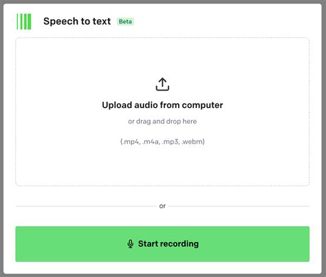 Voice Transcription Is Now Available In The Playground Green Microphone Top Right Corner R