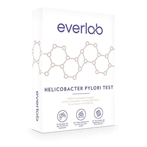 Helicobactertest Everlab Helicobacter Pylori Test Helicobacter 2025 Testsieger Kaufen