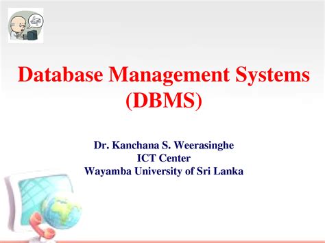 SOLUTION Lecture Database Management Systems Dbms Information