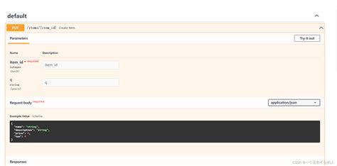 Fastapi中的postput的简单使用fastapi Post Csdn博客