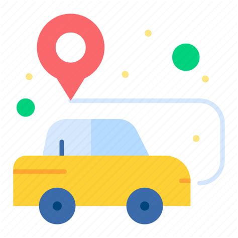 Car Location Pin Map Icon Download On Iconfinder
