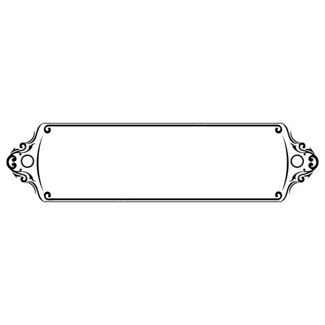 텍스트 프레임 소용돌이 2면 텍스트 텍스트 테두리 텍스트 상자 Png 일러스트 및 Psd 이미지 무료 다운로드 Pngtree