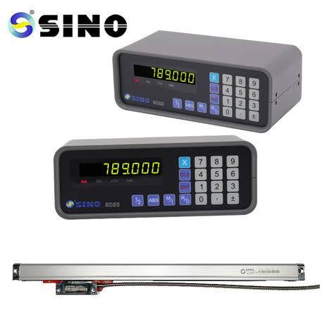 SDS Single Axis Dro SINO Digital Readout System KA Grating Glass Llinear Scale Encoder