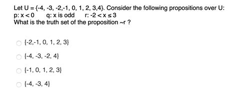 Solved Topic Logic Proofs Truth Sets And Chegg Com