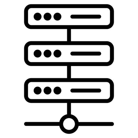 Technology Database Network Server Internet Icon Download On