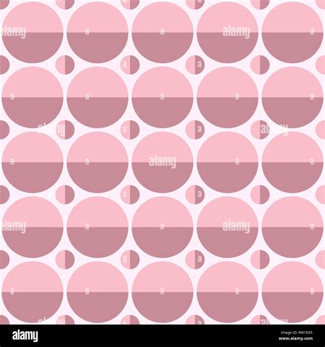Simple Seamless Pattern Vector Circle Background Illustration Stock Vector Image Art Alamy