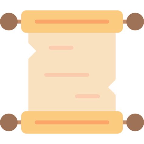 Ancient Scroll Generic Flat Icon