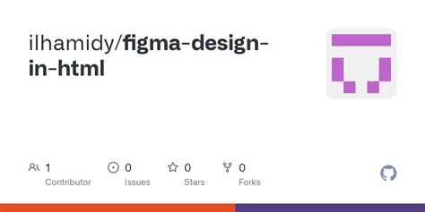 Github Ilhamidy Figma Design In Html
