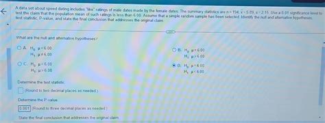Solved Use The Value Of The Linear Correlation Coefficient R