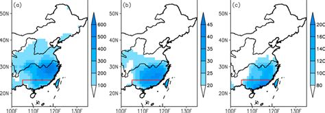 A Distribution Of Spring Rainfall Over China Based On Station Data Download Scientific