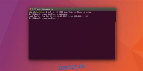 So Erstellen Sie Einen Ssh Tunnel Unter Linux