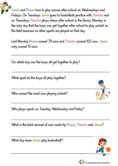 Igcse Grade 3 English Worksheets