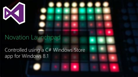 Launchpad Control From A Windows 8 1 Windows Store App Youtube