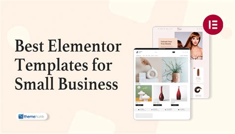 Top 11 Elementor Templates For Small Business Websites 2025