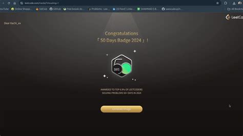 Celebrating 50 Days Of Problem Solving On Leetcode Shamnad S Posted On The Topic Linkedin