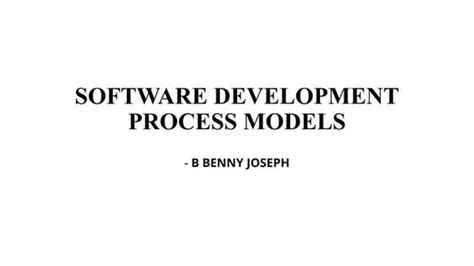 Software Engineering Perspective And Specialized Process Models Pdf
