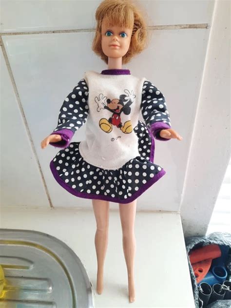 Midge Doll Barbie Vintage Freind With Bendable Legs Mattel Mickey Mouse Top 250 00 Picclick Au