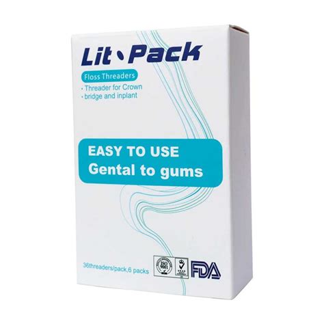 Floss Threader For Crown Brace Bridge Implant 4 Ca Grandado