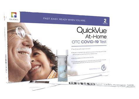 Quidel QuickVue COVID Rapid Antigen Test Freshstart Medical