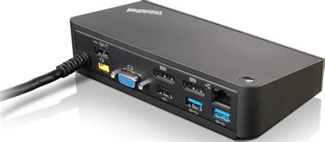 Lenovo ThinkPad OneLink Dock Port Replicator Up To 4K Video Output Gigabit Ethernet 10 100