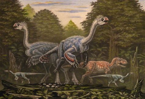 Gigantoraptor Alectrosaurus By Abelov2014 On Deviantart