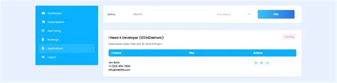 How To Create The Listdom Frontend Dashboard Webilia Docs How To Create The Listdom Frontend Dashboard Webilia Docs