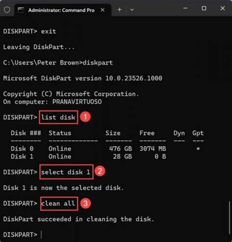 diskpart commands how to manage hard drive partitions in windows 11 10