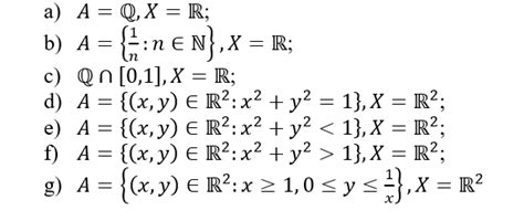 Solved Check And Show If The Following Sets Are Compact In Chegg
