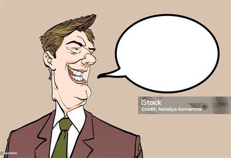 웃는 남자 행복 한 사업가입니다 노인 성공적인 사업가 만화 감독에 대한 스톡 벡터 아트 및 기타 이미지 감독 개념 경영자 Istock