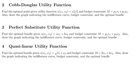 Solved 2 Cobb Douglas Utility Function Find The Optimal