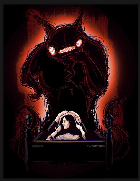 Sleep Paralysis Demon Drawing