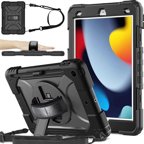 Bmouo Ipad 9th 8th 7th Generation Case Ipad 10 2 Case