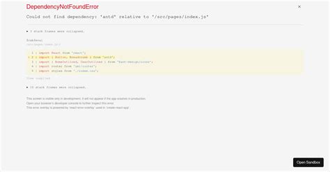 Umi Test Pro Codesandbox