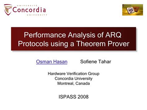 Pdf Performance Analysis Of Arq Protocols Using A Theorem