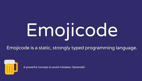 Emojicode An Emoji Based Programming Language Product Hunt