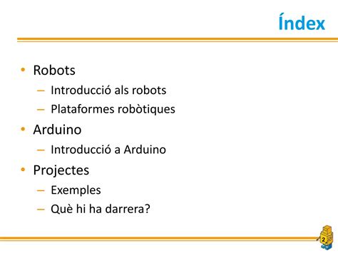 Robots I Arduino En Leso Pptx