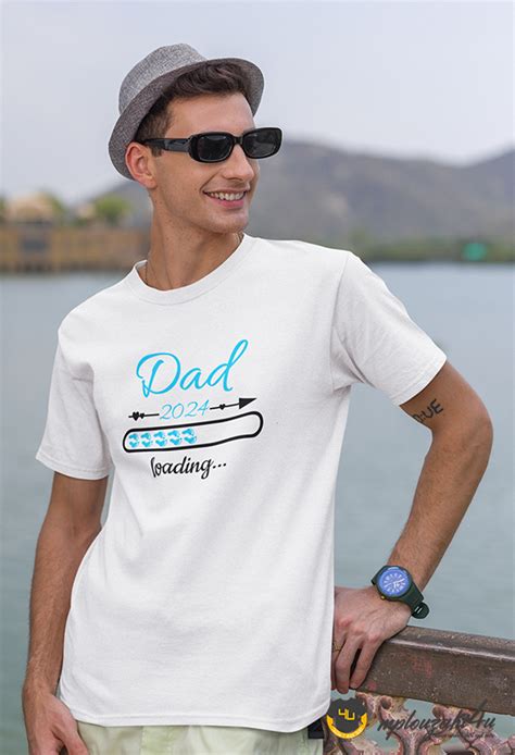 Dad loading μπλουζάκι με εκτύπωση στάμπες