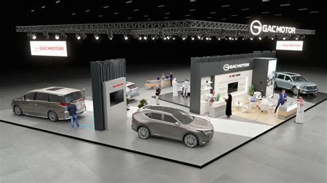 Gacjeddah International Motor Show Booth Proposal Behance