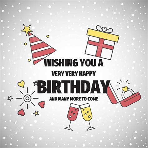 Very Happy Vector Design Images Wishing You A Very Very Happy Birthday