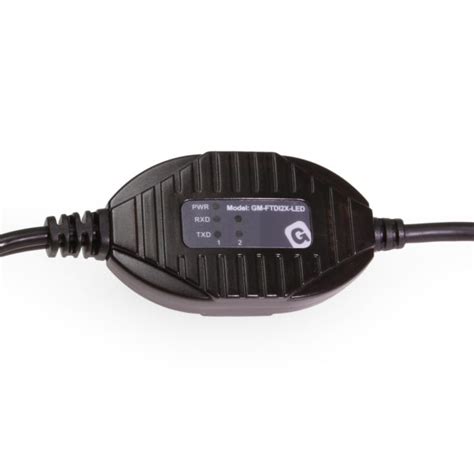 Port USB To Serial Adapter With RX TX LED Indicators