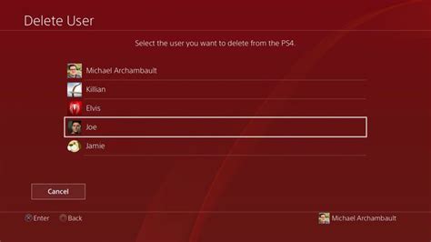 How To Delete User On PS4