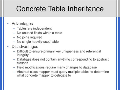 Ppt Inheritance Mapping Patterns Powerpoint Presentation Free