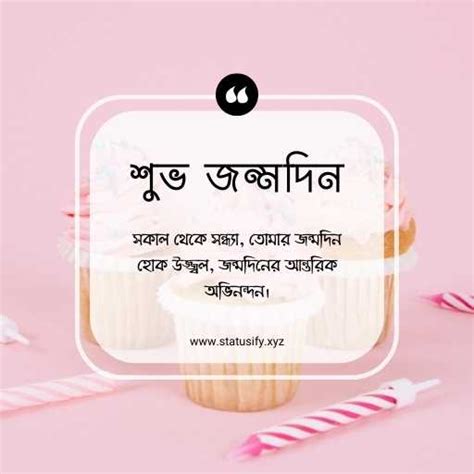 জন্মদিনের শুভেচ্ছা স্ট্যাটাস 70 Happy Birthday Wish Statusify