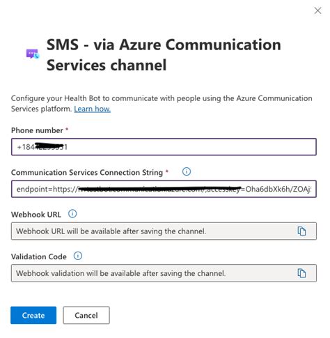Azure Communication Sms Services Healthcare Agent Service